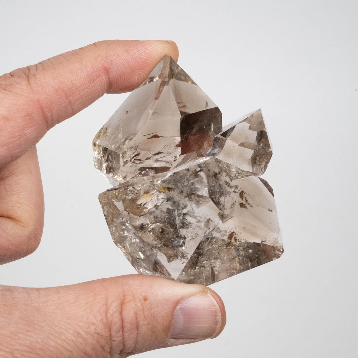 Herkimer Diamond Quartz Crystal 144 g 64x54x46mm — InnerVision Crystals