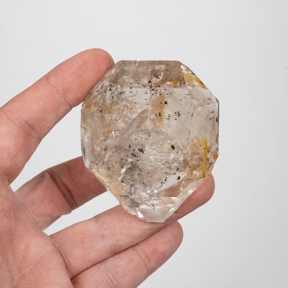 Herkimer Diamond Quartz Crystal 163 g 68x57x30mm — InnerVision Crystals