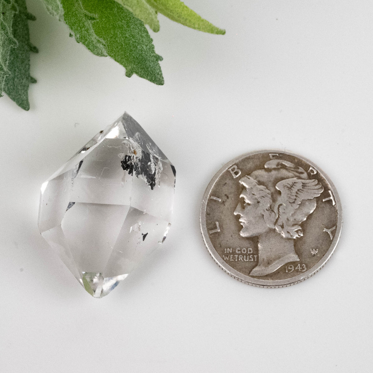 Herkimer Diamond Quartz Crystal A 5.45 g 23x14mm — InnerVision Crystals