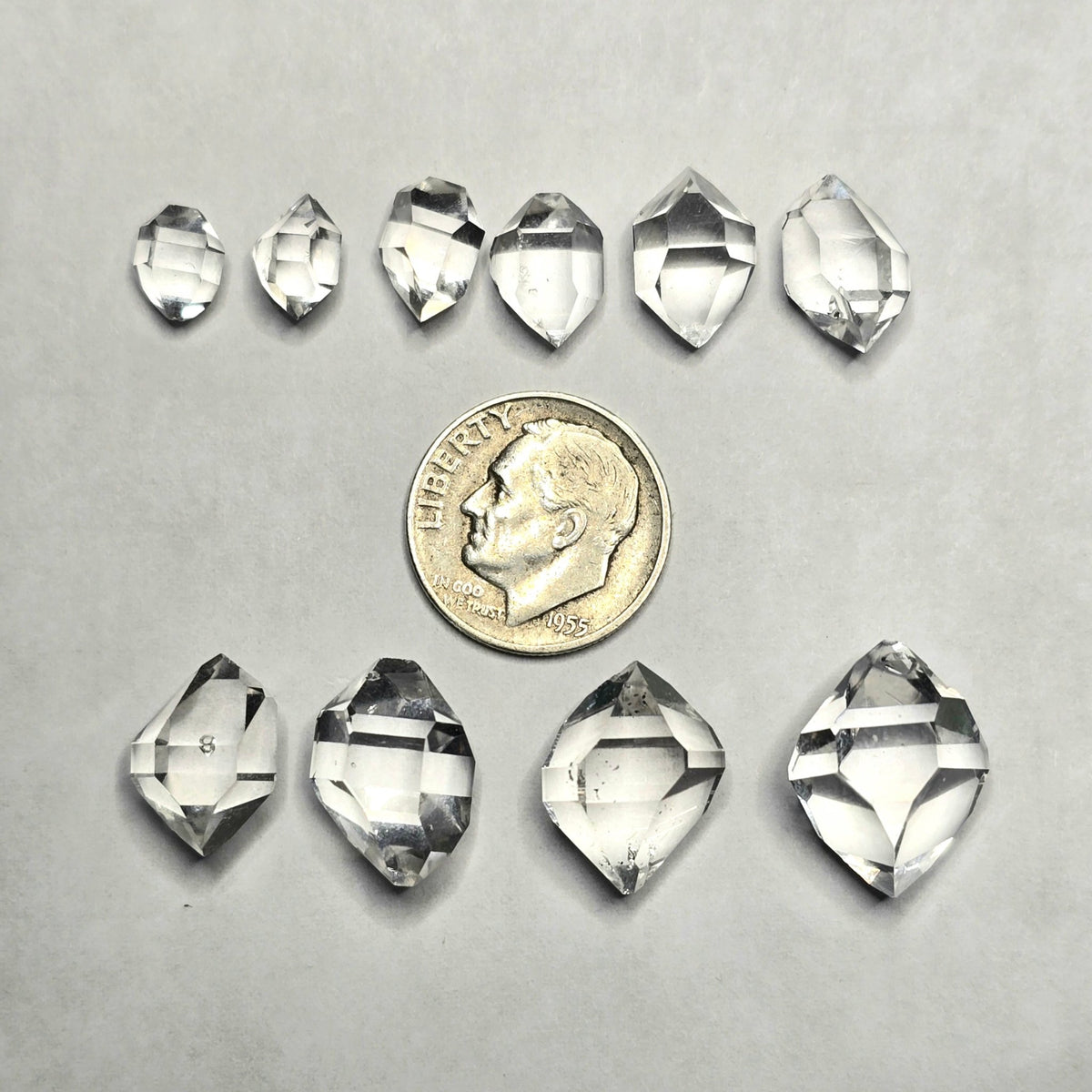 Herkimer Diamond Quartz Crystal AA Grade | Choose Size — InnerVision ...
