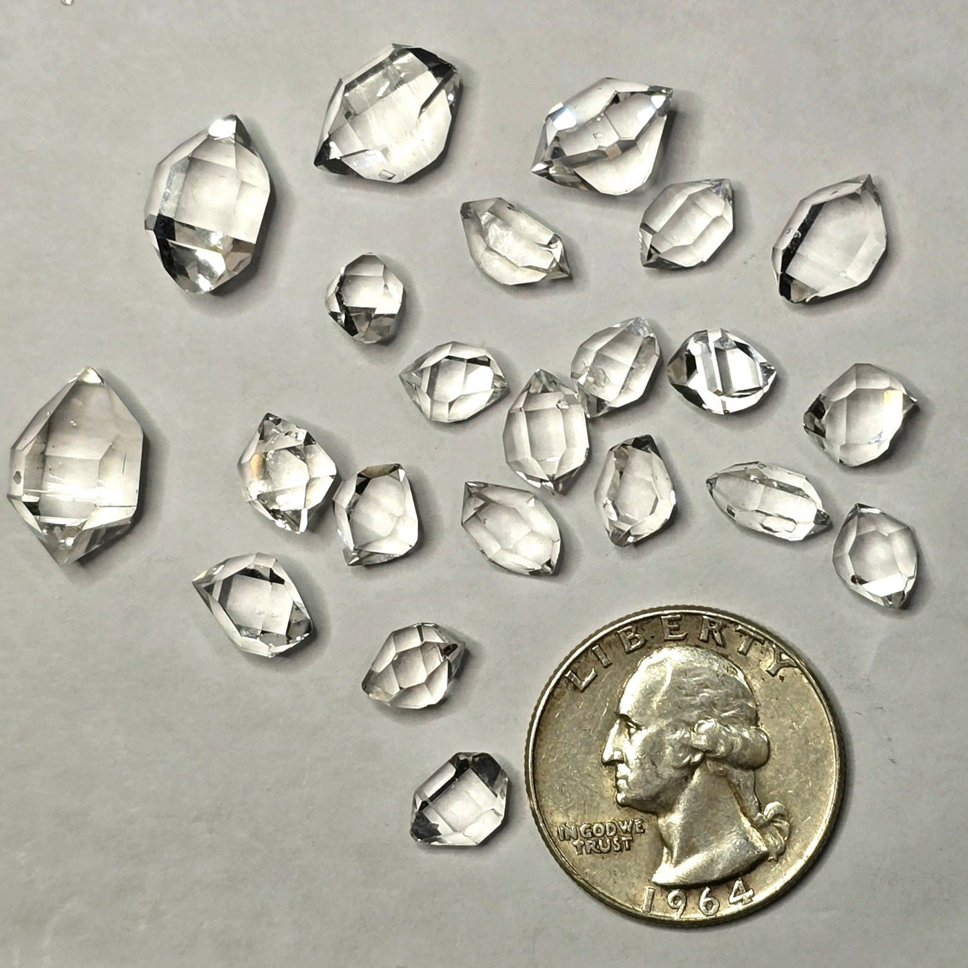 Herkimer Diamond Quartz Crystal AA Grade | Choose Size — InnerVision ...