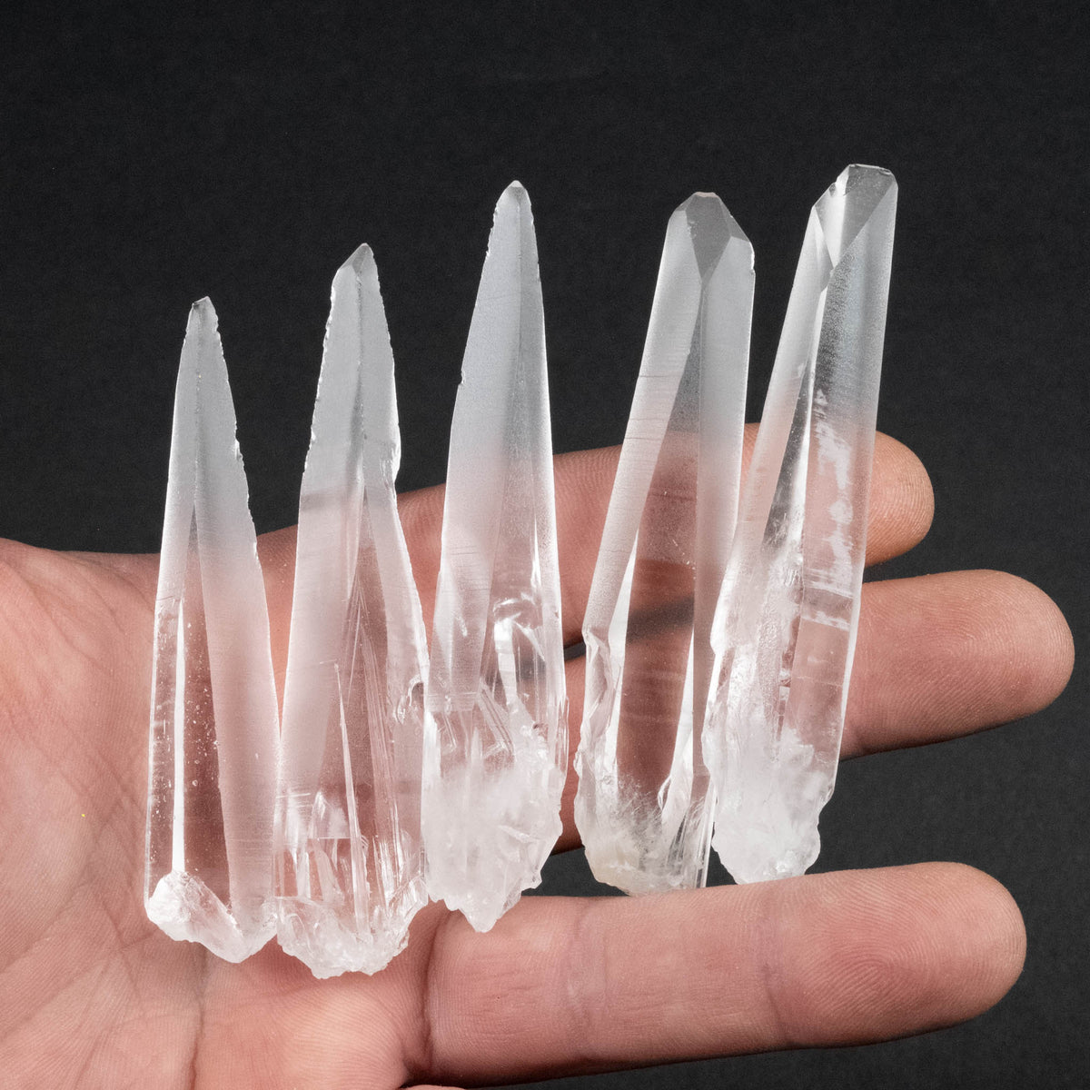 Lemurian Seed Crystal Laser Lot 111 g 76mm-86mm — InnerVision Crystals