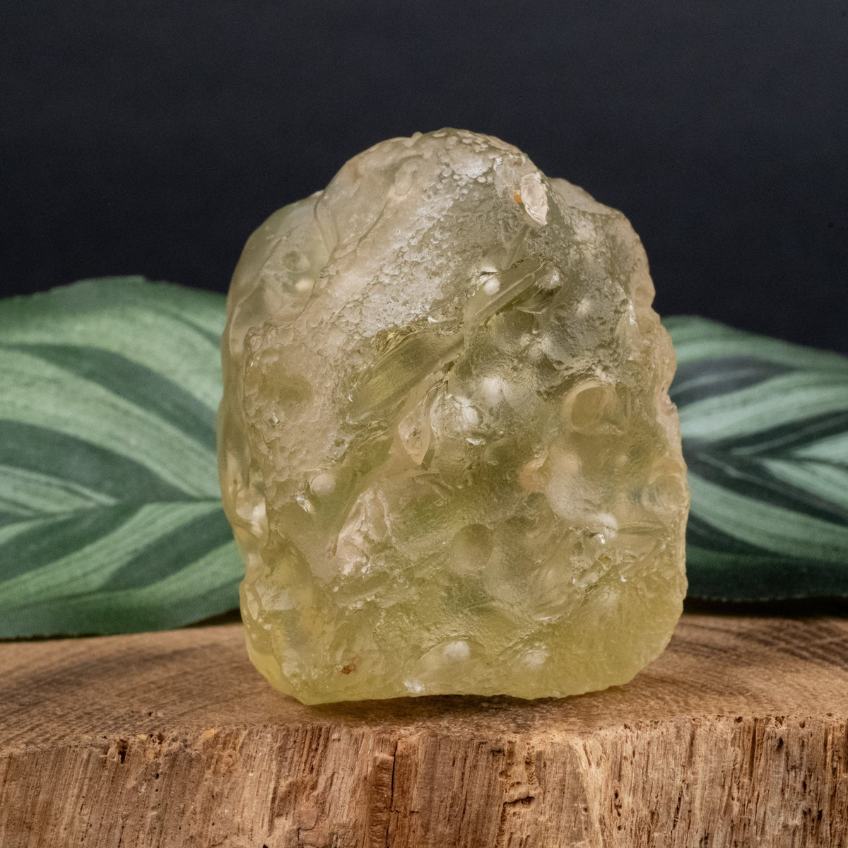 Libyan Desert Glass 77.99 g 49x43x37mm — InnerVision Crystals