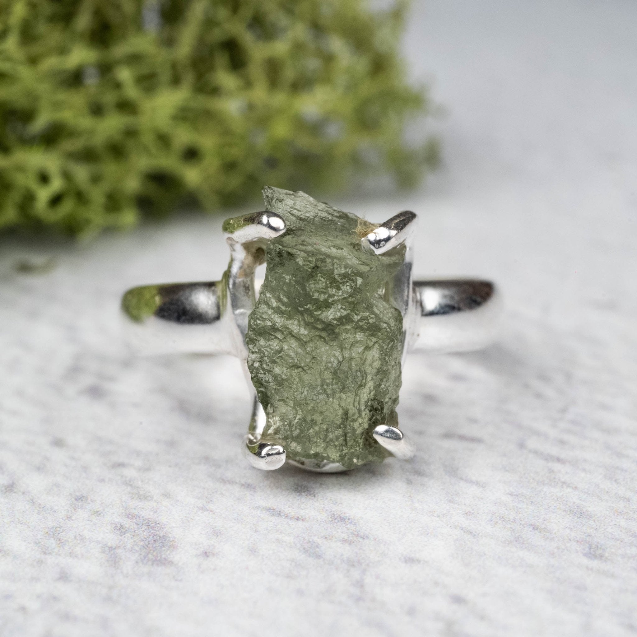 Moldavite Rings — InnerVision Crystals