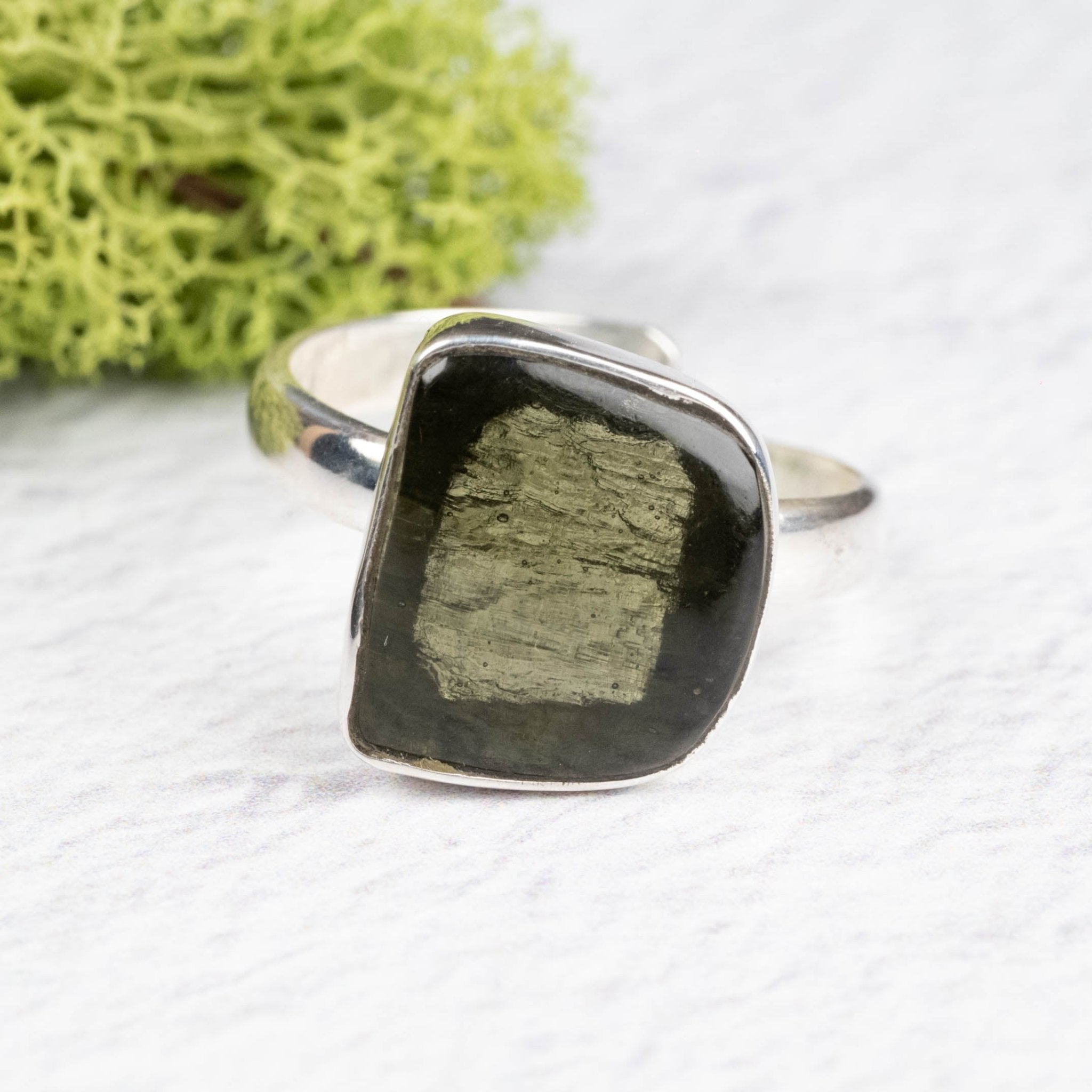 Moldavite Rings — InnerVision Crystals