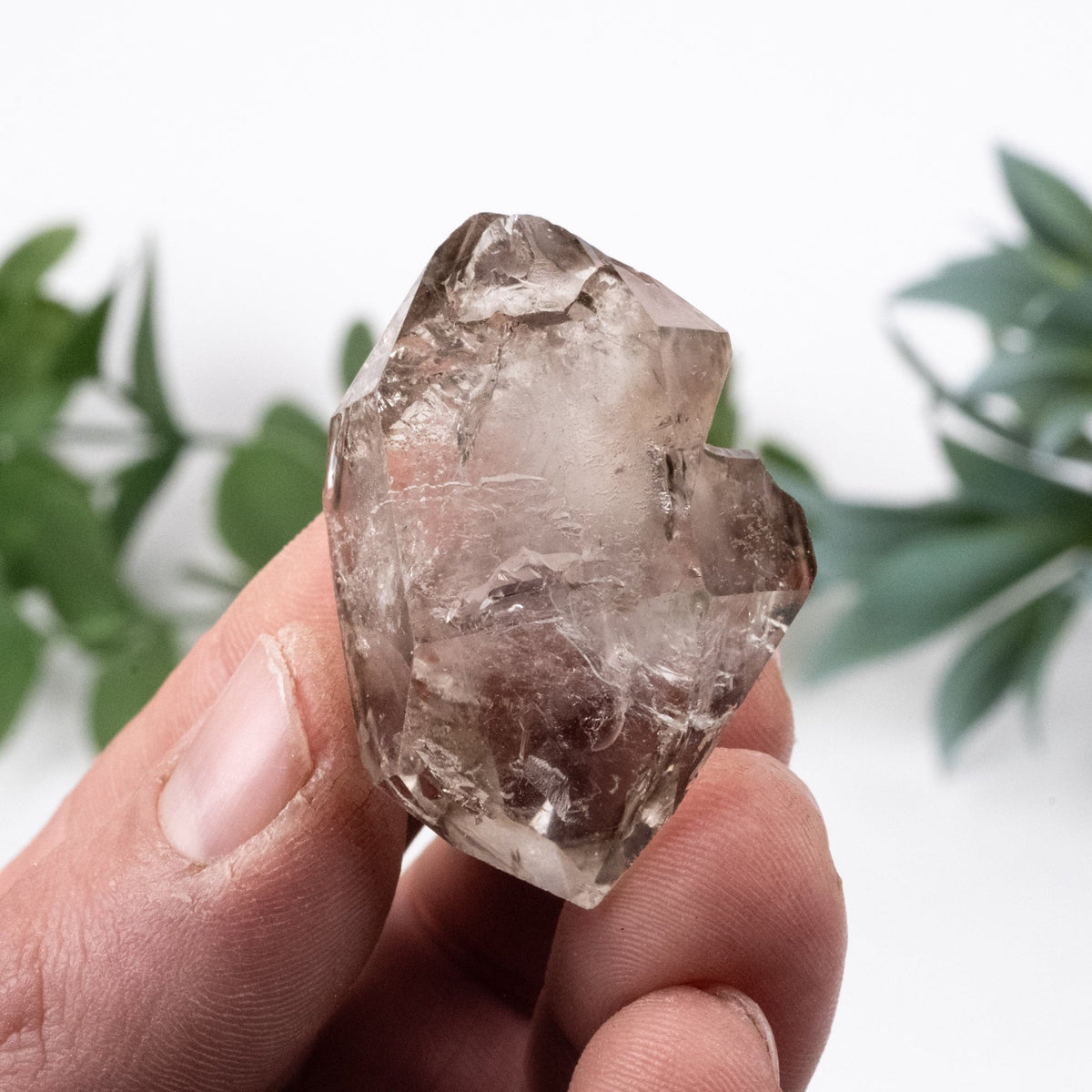 Smoky Quartz Crystal Elestial 28 g 43x30mm — InnerVision Crystals