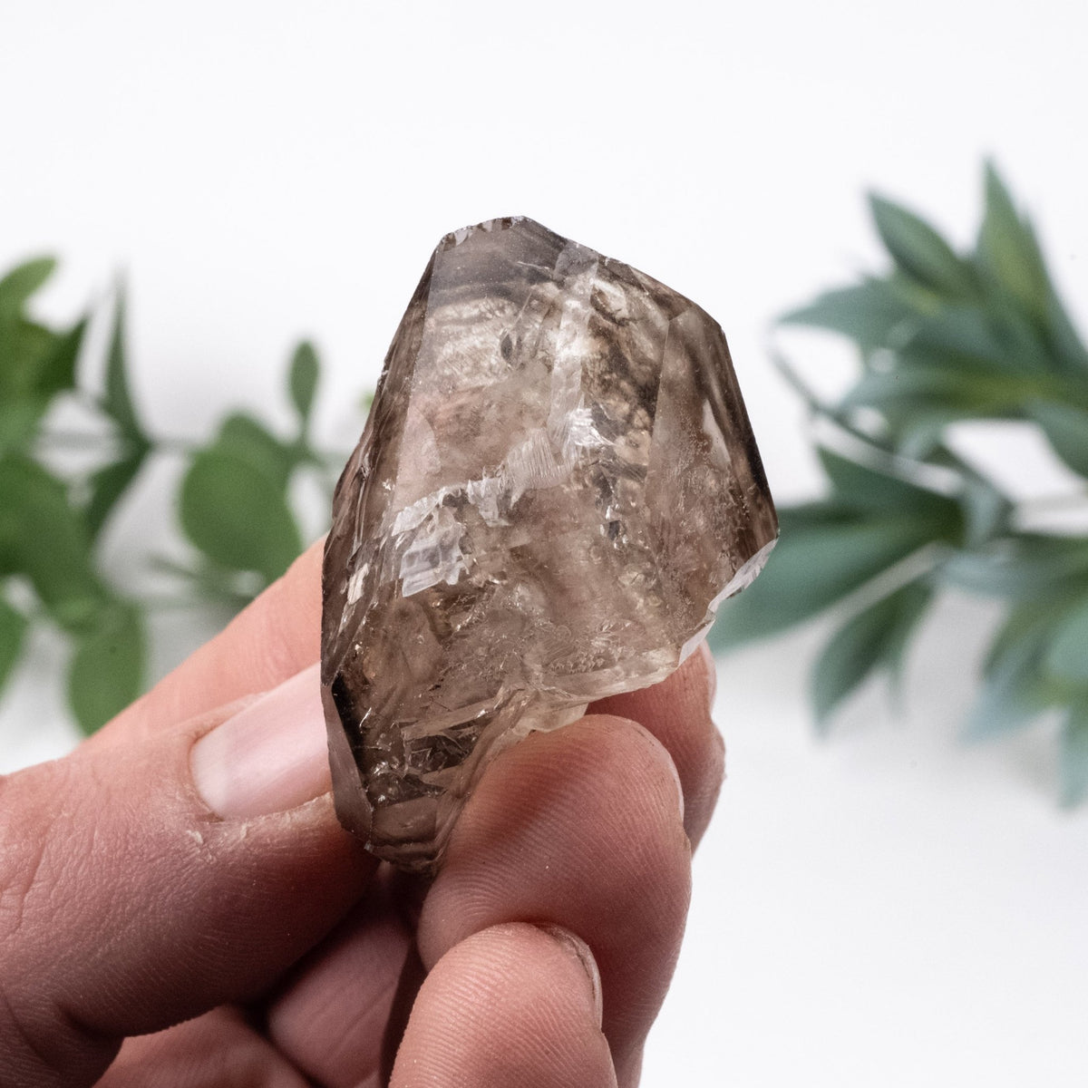 Smoky Quartz Crystal Elestial 34 g 48x30mm — InnerVision Crystals