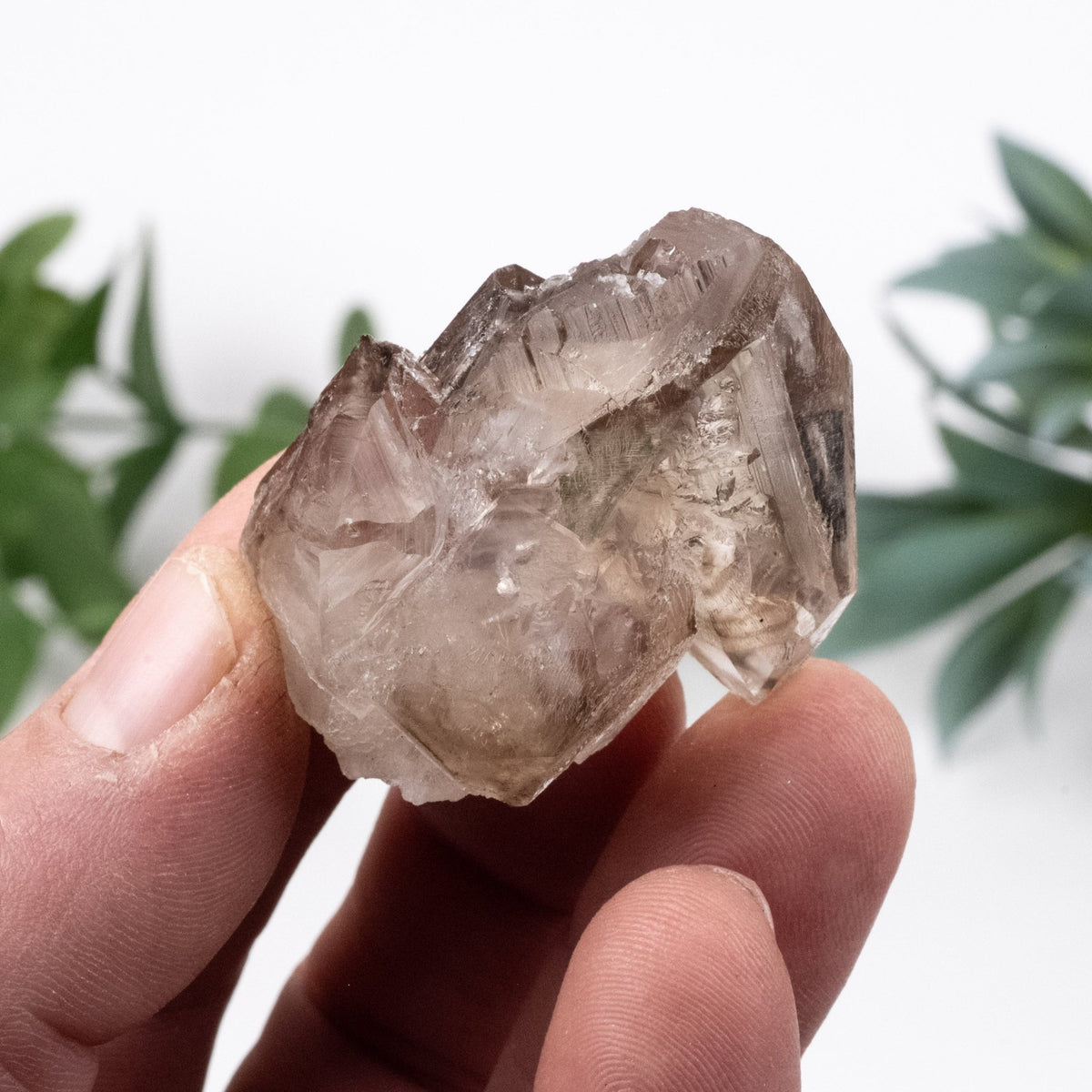 Smoky Quartz Crystal Elestial 38 g 37x33mm — InnerVision Crystals