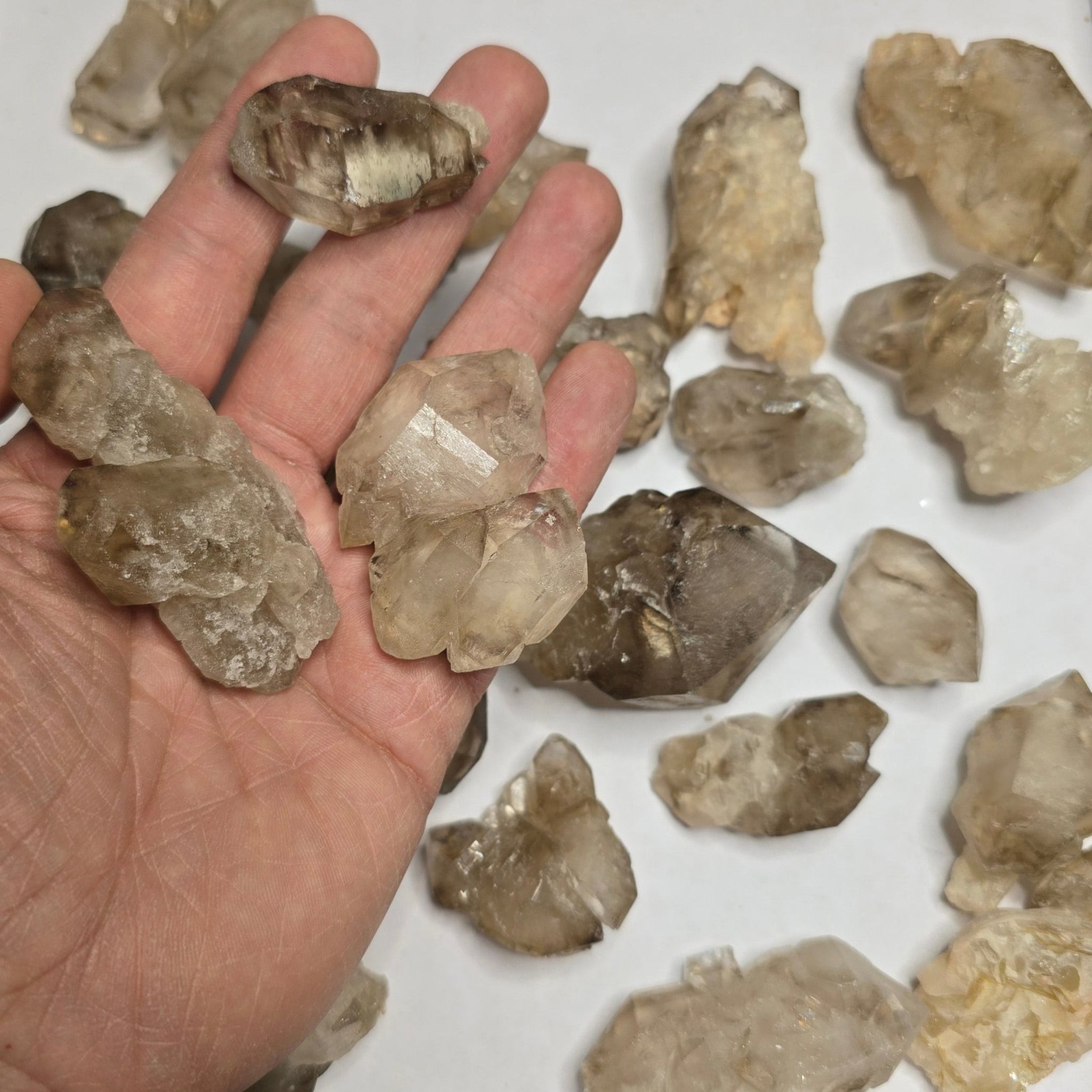Smoky Quartz Elestial Crystals | WHOLESALE LOT — InnerVision Crystals