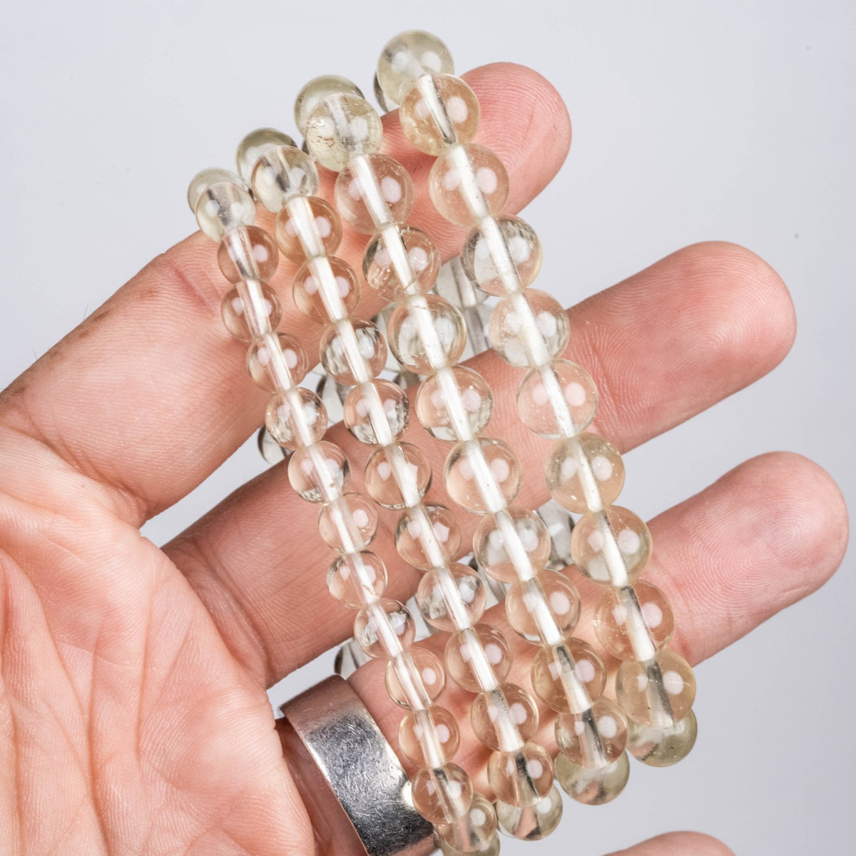 Libyan Desert Glass Bead Bracelet | Choose Size — InnerVision Crystals