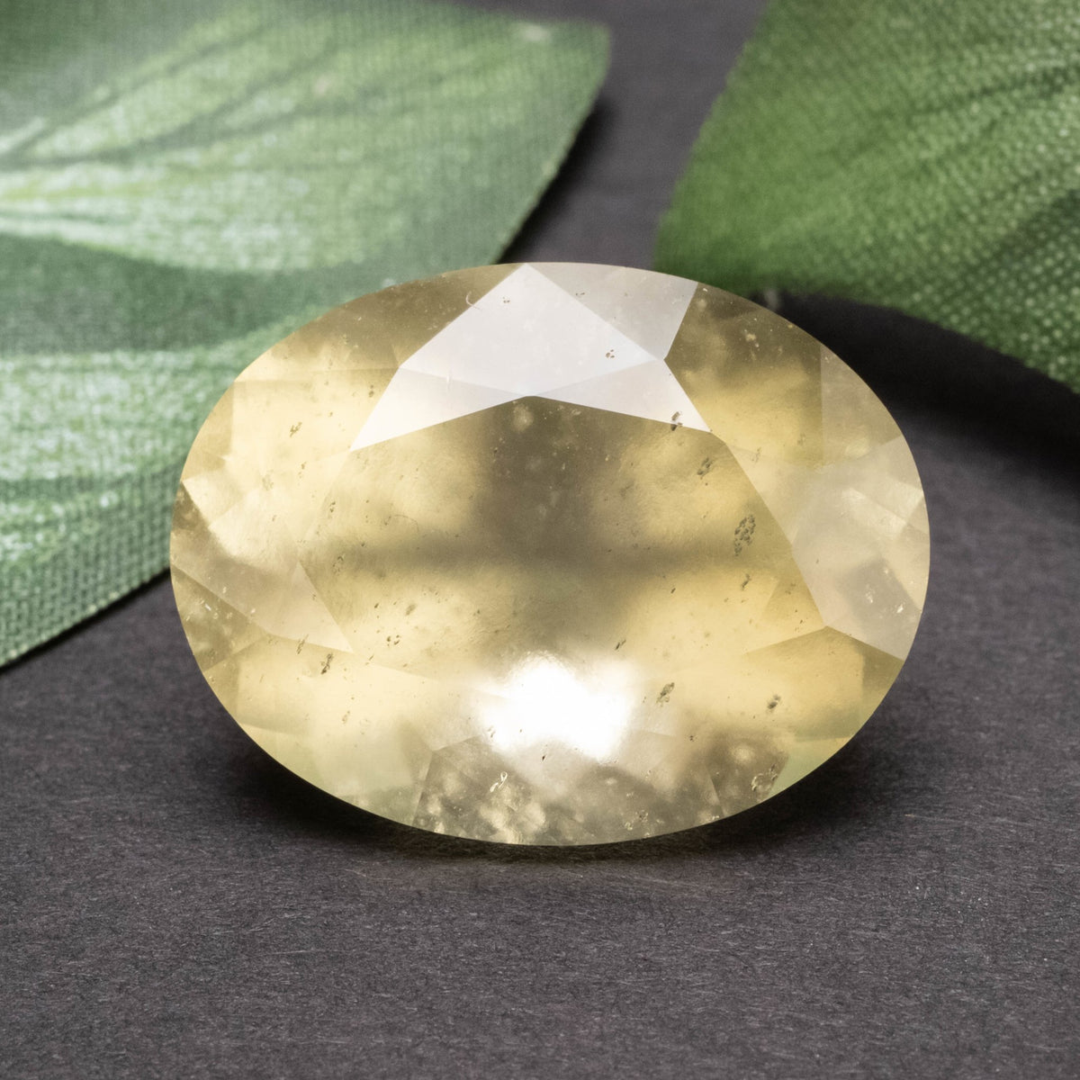 Libyan Desert Glass Gemstone 16.90 ct 20x15mm — InnerVision Crystals