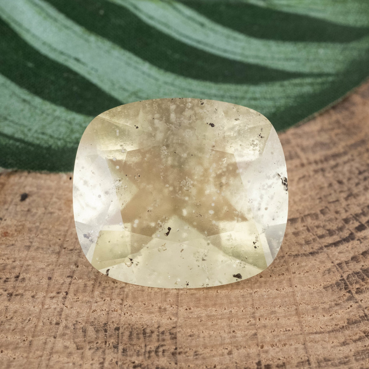 Libyan Desert Glass Gemstone 19.05 ct 20x18mm — InnerVision Crystals