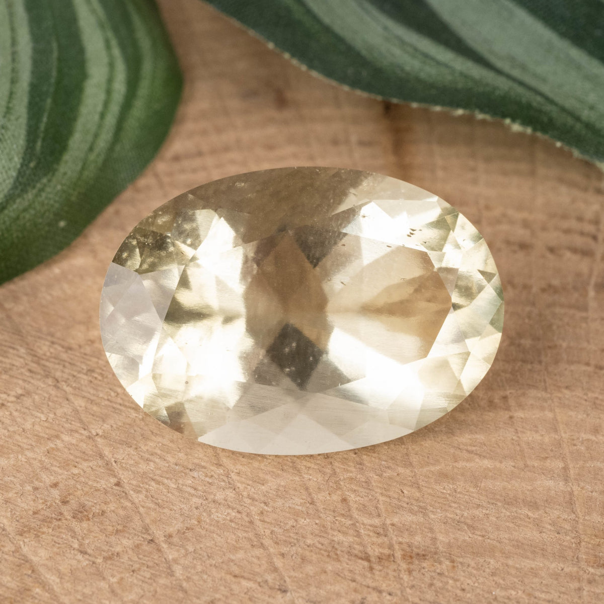 Libyan Desert Glass Gemstone 22.66 ct 25x17mm — InnerVision Crystals