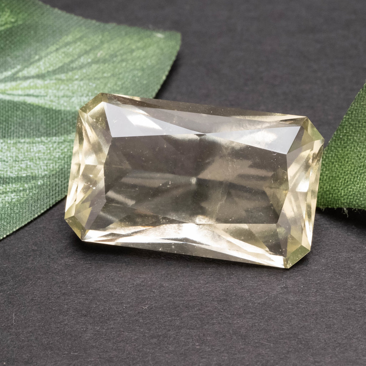 Libyan Desert Glass Gemstone 23.26 ct 25x15mm — InnerVision Crystals