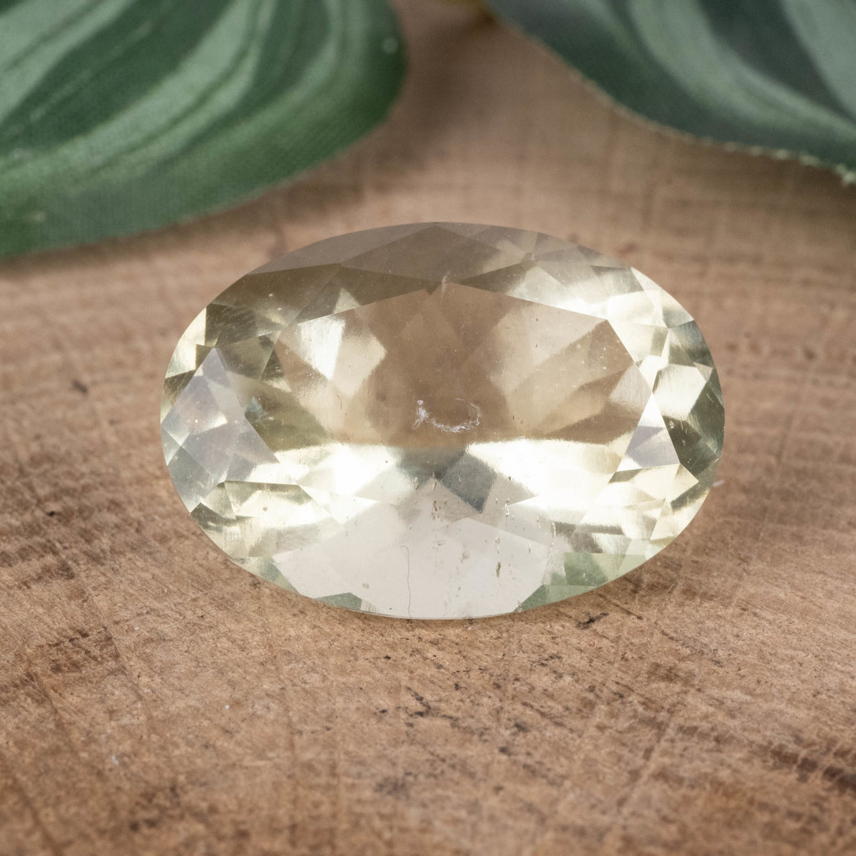 Libyan Desert Glass Gemstone 23.46 ct 23x17mm — InnerVision Crystals
