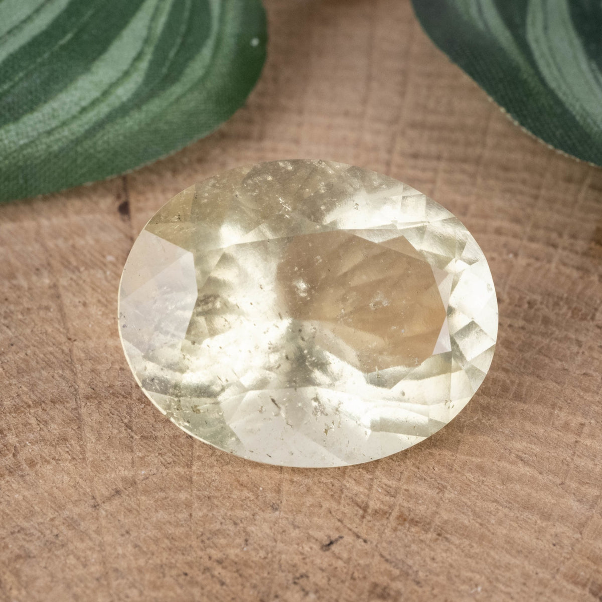 Libyan Desert Glass Gemstone 26.41 ct 28x19mm — InnerVision Crystals