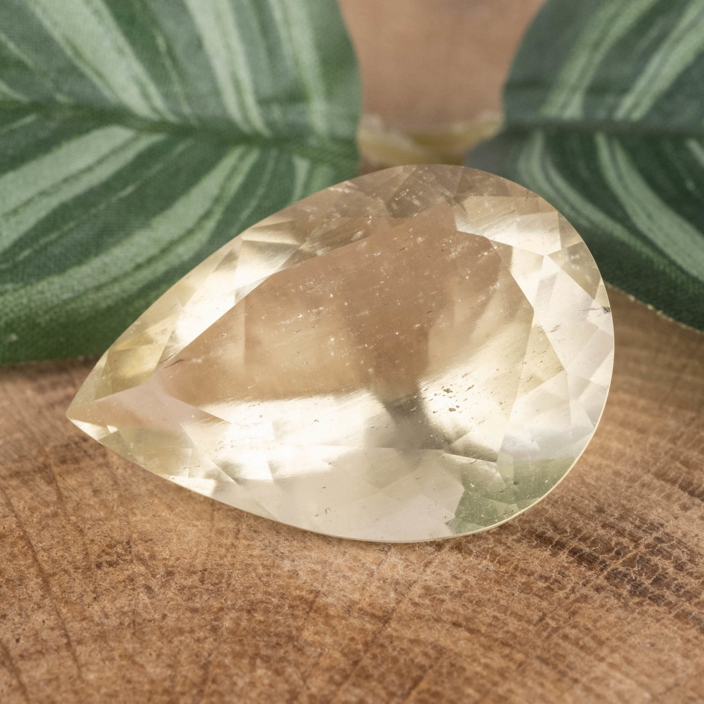Libyan Desert Glass Gemstone 40.10 ct 32x22mm — InnerVision Crystals