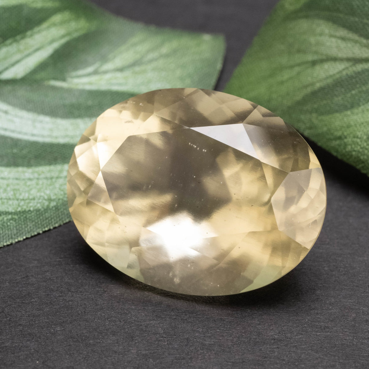 Libyan Desert Glass Gemstone 41.84 ct 27x21mm — InnerVision Crystals